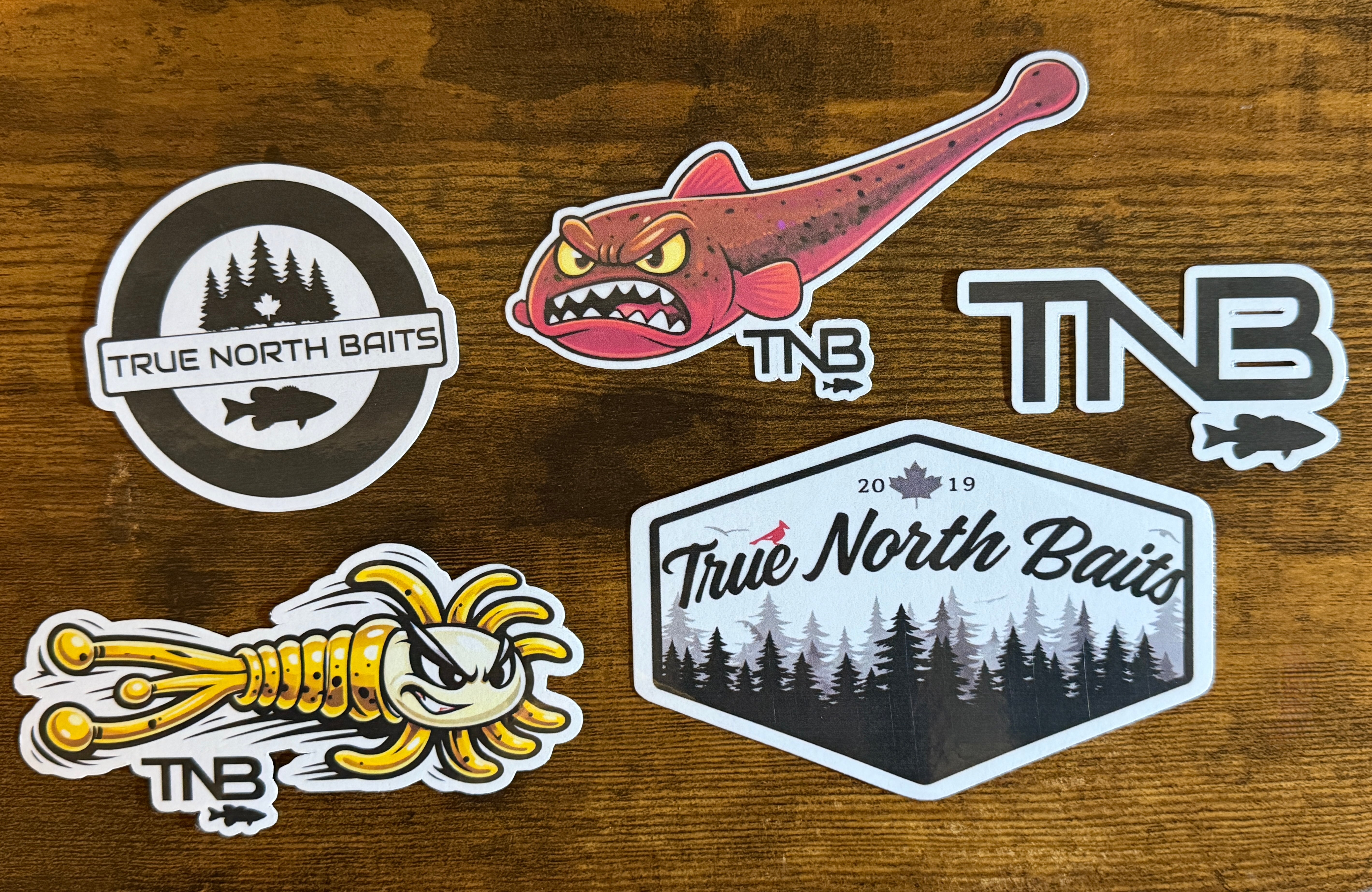 Logo & Decals – True North Baits
